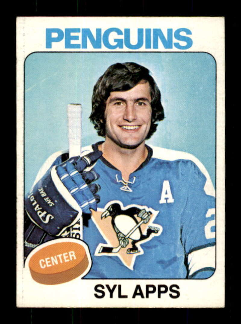 1975-76 Topps #130 Syl Apps Jr. EXMT/EXMT+ 546605 | eBay