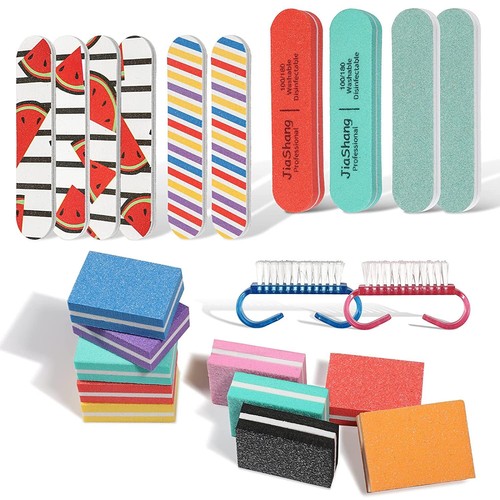 22PCS Professional Nail File & Buffer Set – Reusable Manicure ...