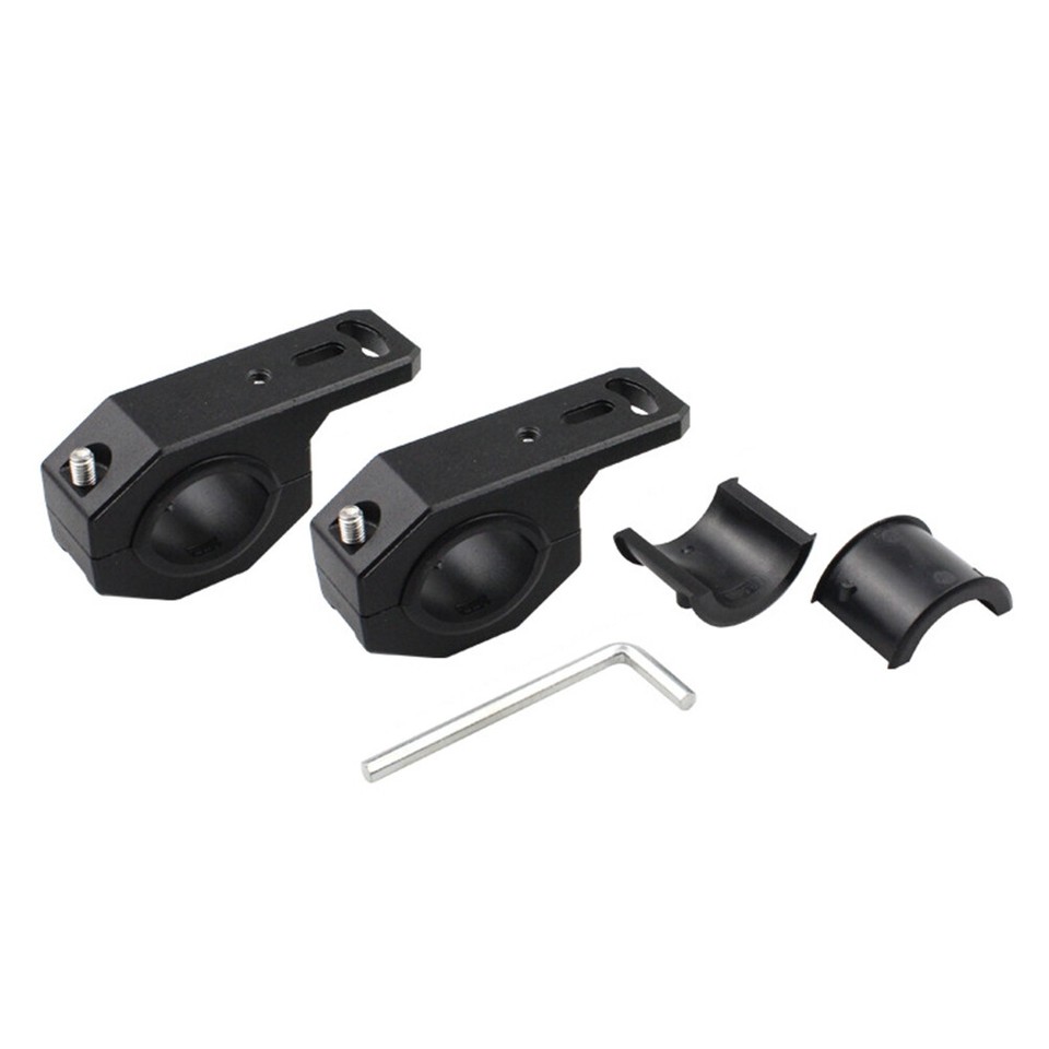 Light Bracket LED Clamps Brackets Tube Mount Kit Fog Light Anti ...