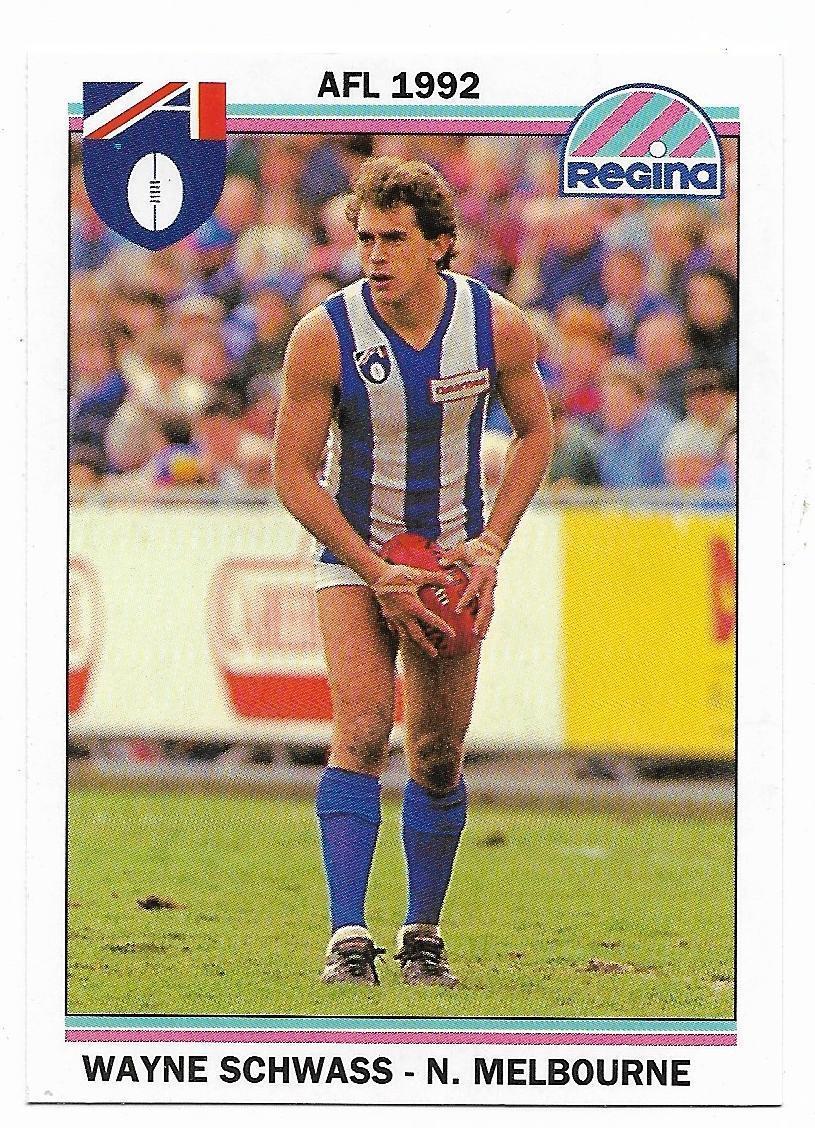 1992 Regina (56) Wayne SCHWASS North Melbourne | eBay