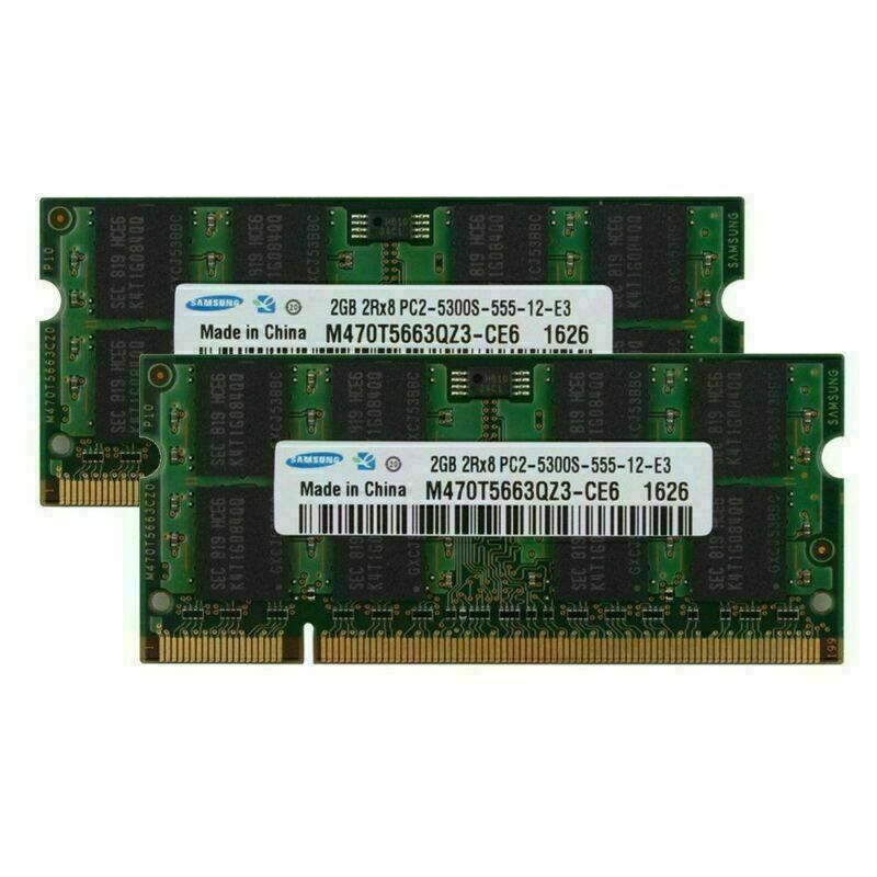 Samsung 2GB 4GB 8GB 2RX8 PC2-5300S DDR2 667MHz 200Pin Laptop Memory So ...