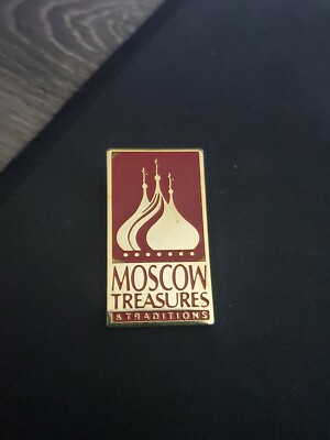 Vintage Moscow Treasures & Traditions Pin Boeing Sponsored Exhibit ...