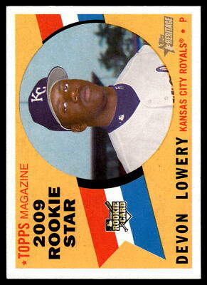 2009 Topps Heritage #135 Devon Lowery Card | eBay