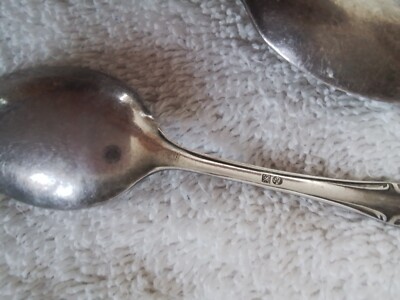 Pair of German Silver plate Demitasse spoons | eBay