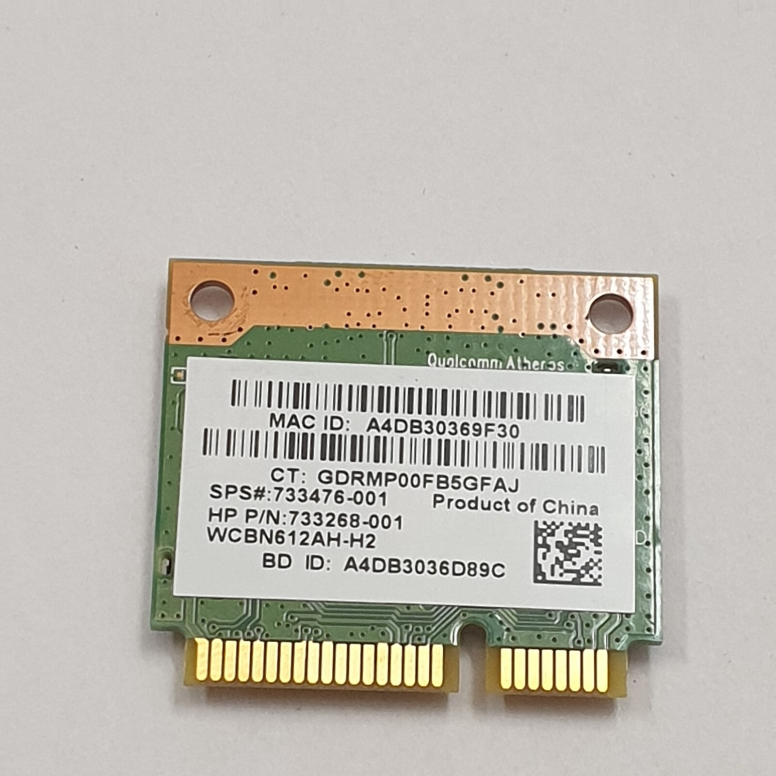 HP Compaq 250 G1 WLAN Karte Wifi Card Wireless | eBay