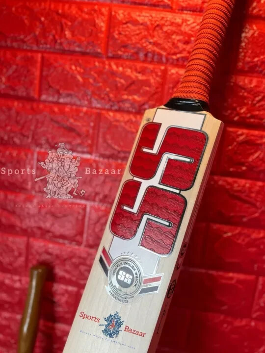 English Willow Cricket Bat Thick Edges Grade 1 Full Size Short Handle ...