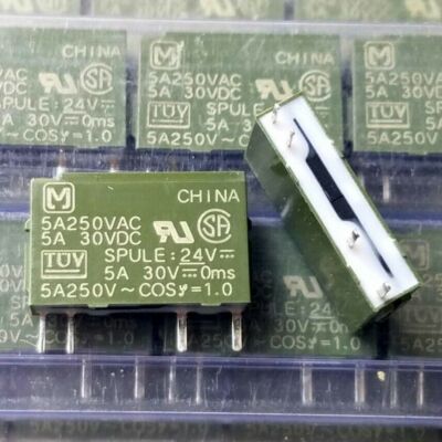 5Pcs Panasonic PA1a-24VDC APA3312 5A Power Relay 4 Pin | eBay