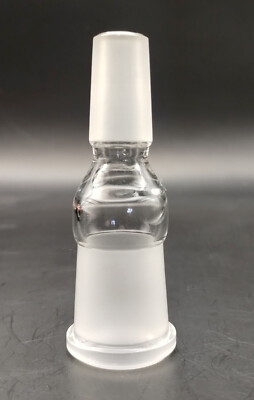 14mm Male-19mm Female Size Conversion Glass Ground Joint Attachment ...