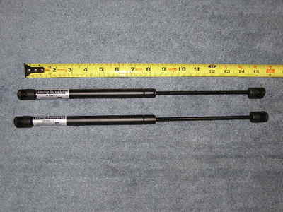 2ea 15" Nitro Prop REPLACE Master Lift ML-13-10 Gas Spring Strut Shock ...