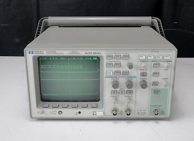 As-Is - Agilent / HP 54615B 2 Channel Oscilloscope, 1 GSa/s 500 MHz | eBay