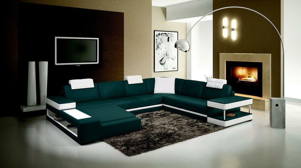 Ultra Modern Living Room Furniture Luxury Living Room Interior With