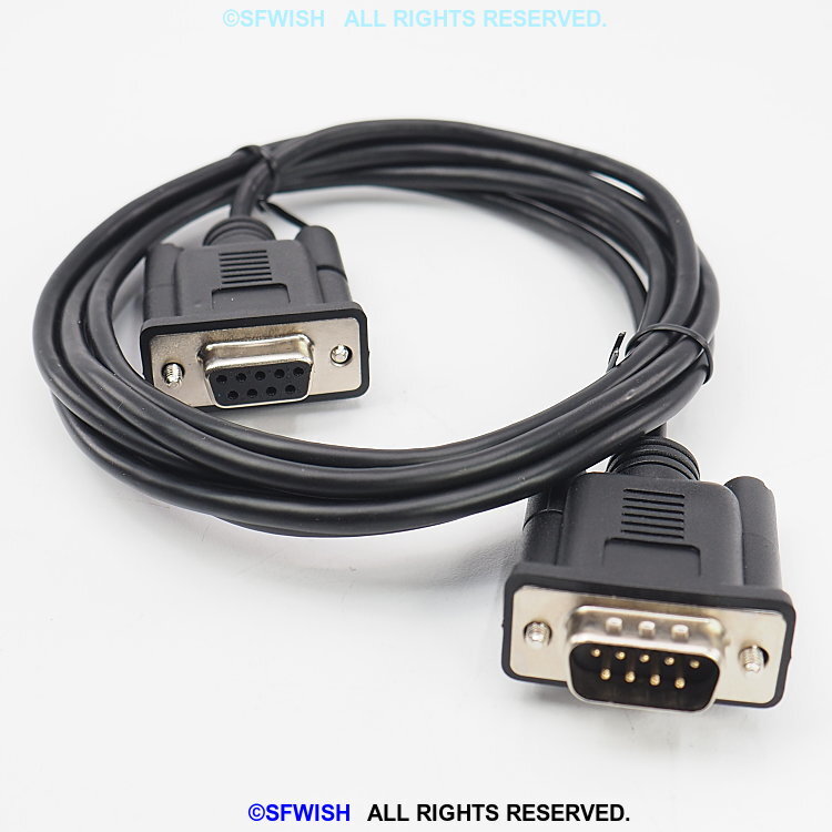 NEW CyberPower RS-232 DB9 Male-Female Serial Extension Cable 6ft | eBay