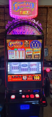 Igt S3000 Pinball Gold Super RARE Slot Machine Casino Favorite | eBay