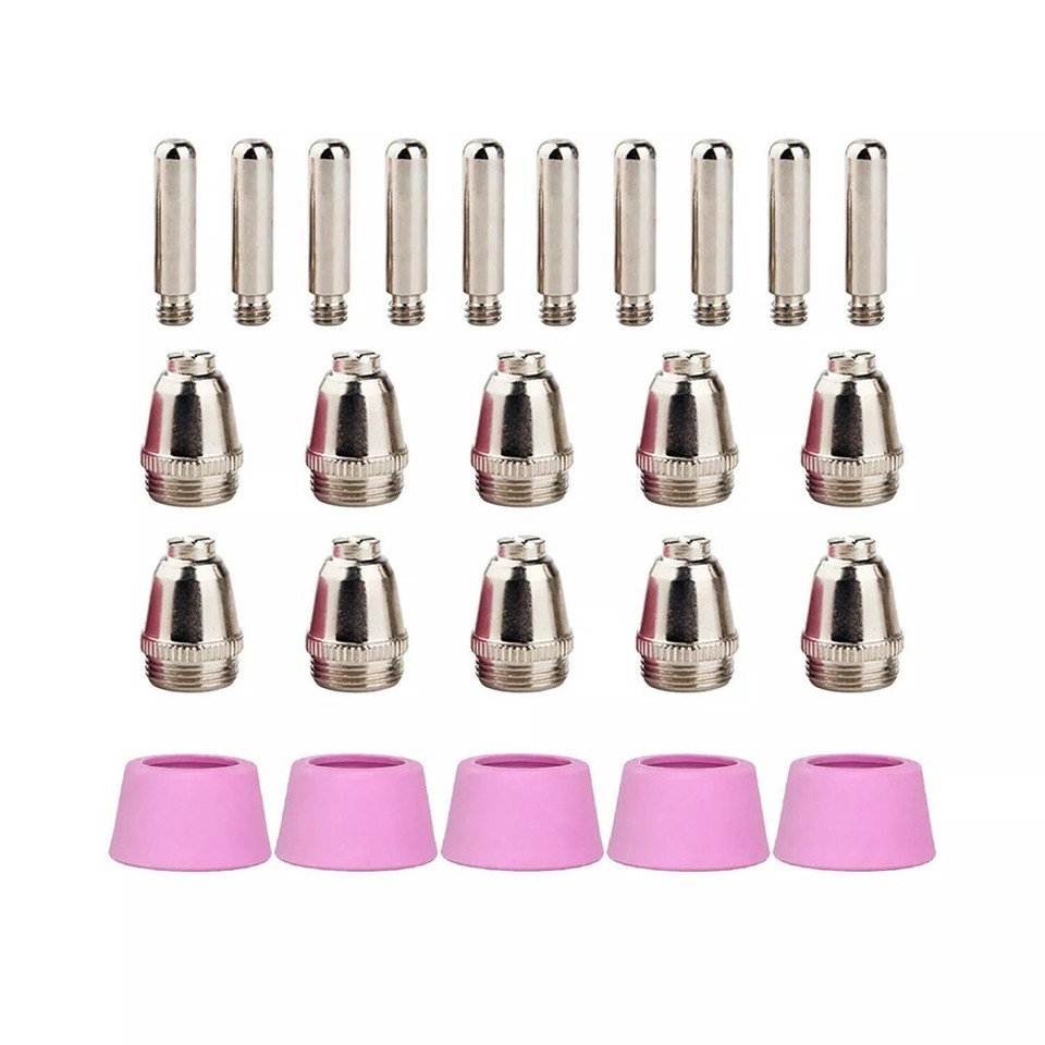 Compatible Plasma Cutter Parts Kit 25PCS for Model For 58605 Electrode ...