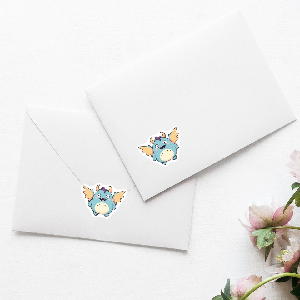 'Monster with Wings' Decal Stickers (DW062077) | eBay UK