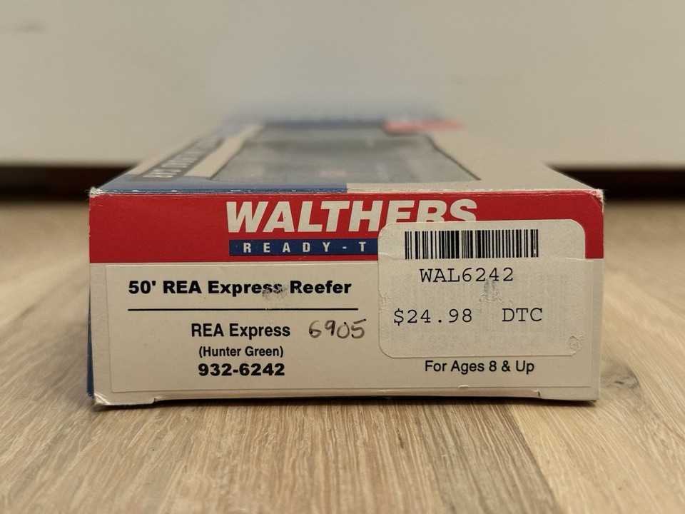 HO Walthers REA 50’ Express Reefer #6905 Hunter Green 932-6242 | eBay