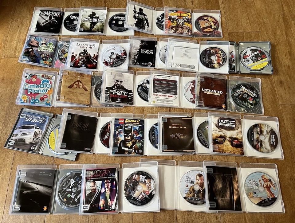 SONY PlayStation 3 PS3 Games Bulk Bundle Lot 23x Games - Tested ...