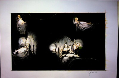 Meet the Robinsons 2007 SIGNED Dennis Greco Production Background ...