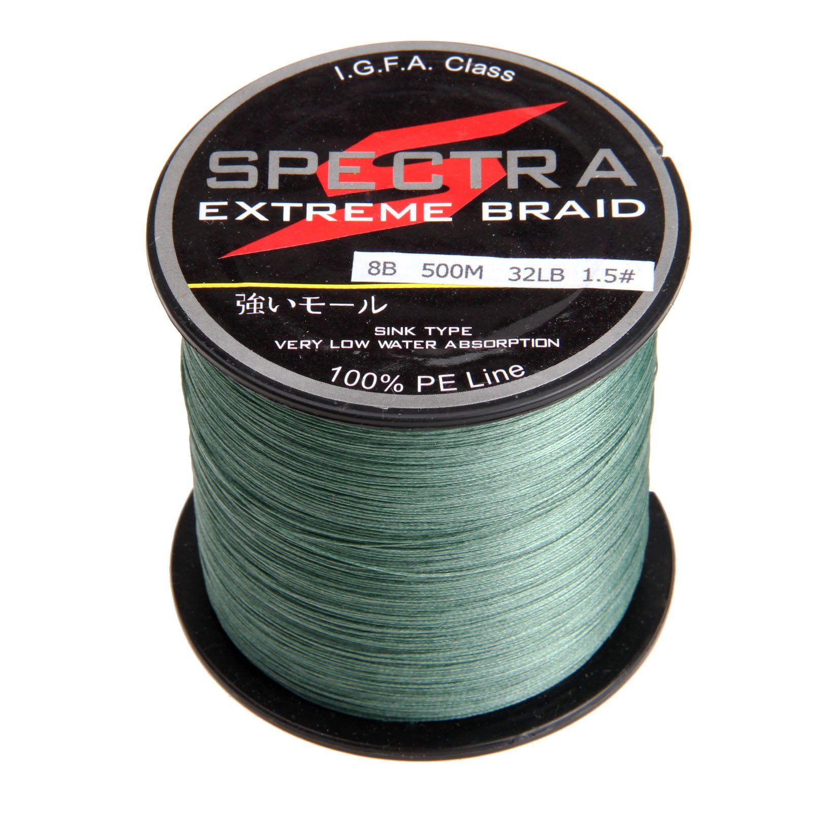 Multicolour Super Strong Spectra Dyneema PE Braided Fishing Line 300 ...