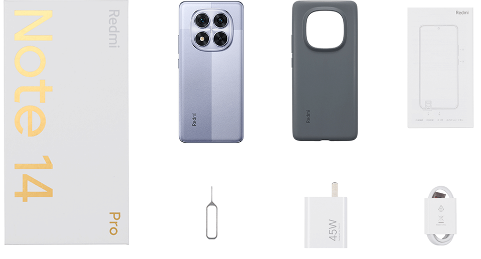 Xiaomi Redmi Note 14 Pro 5G SmartPhone HyperOS MediaTek 7300-Ultra IP68 ...