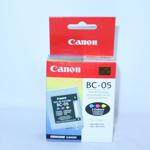 Genuine Canon 3 Colors BC-05 Color BJ Cartridge, Sealed | eBay