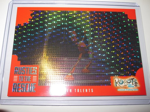 ROBOTS THE MOVIE RUSTIES TO THE RESCUE RARE HOLOFOIL CARD CHASE RR-6 ...