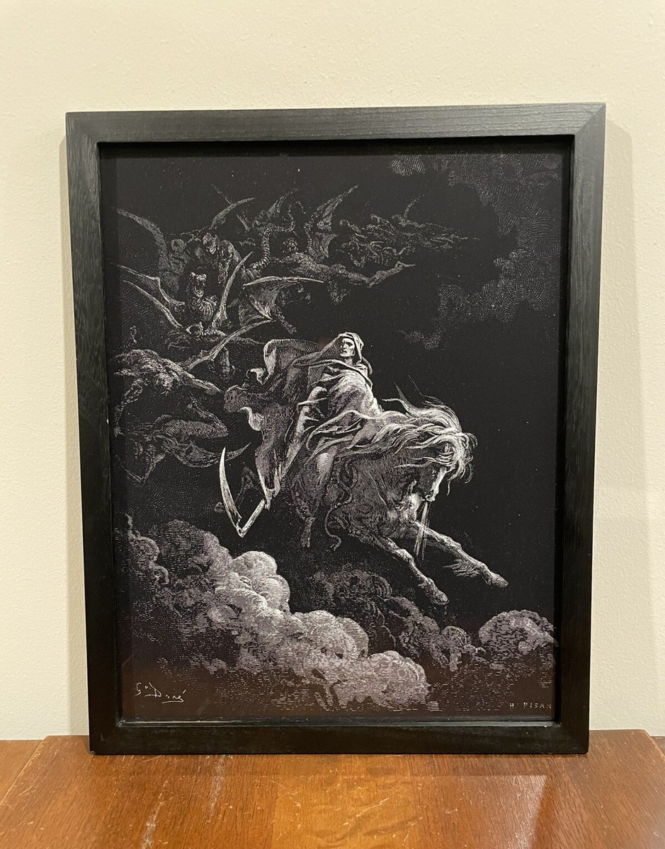 Death On A Pale Horse Death And The Pale Horse By George Frederic