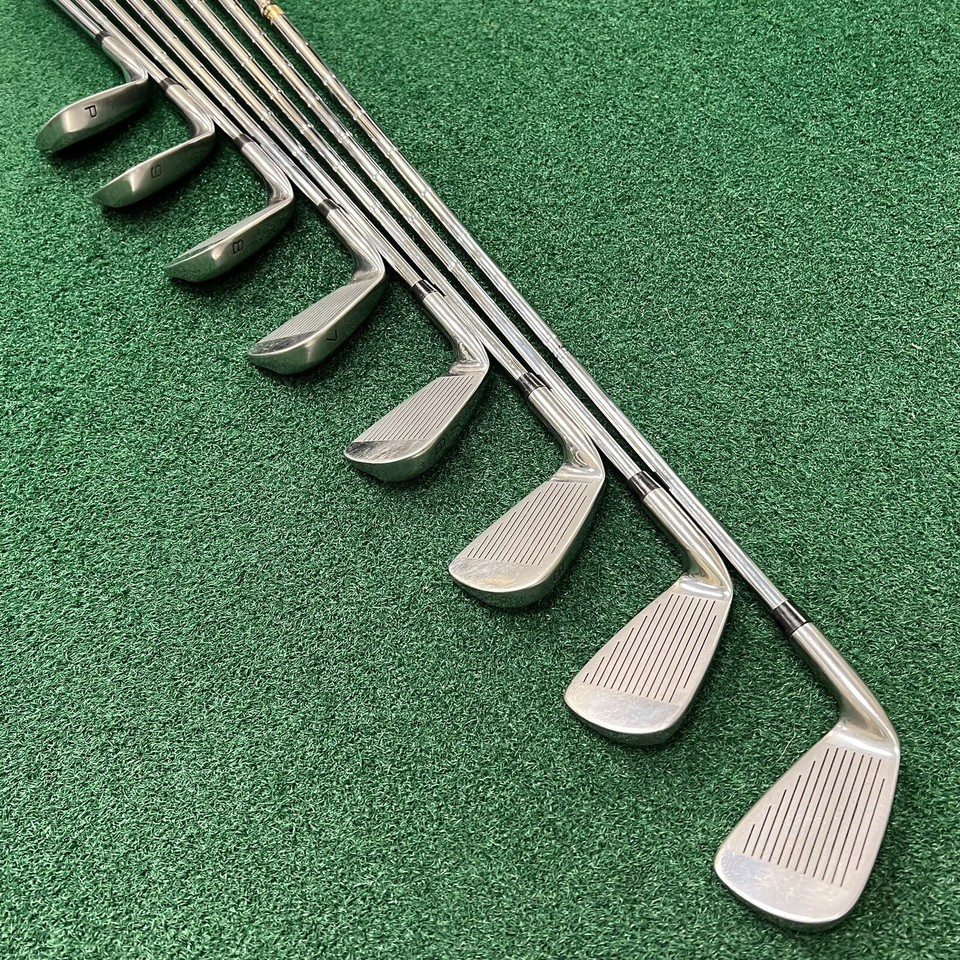 GOLFSMITH 400CM Complete Iron Set 3-PW MRH Stiff Flex S300 Steel Shafts ...