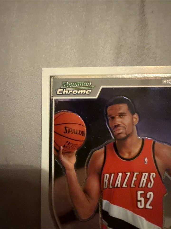 2007-08 Bowman Draft Picks & Stars - Chrome Rookie Greg Oden #152 /2999 ...