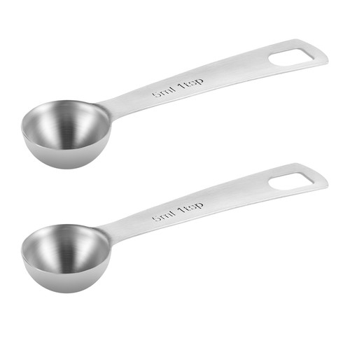 2Pcs Measuring Spoons, 1 Teaspoon(5 mL | 5 cc | 1/3 Tablespoon ...