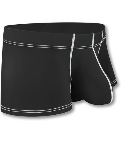 Real Men Athletic Underwear, Bulge Enhancing Boxer Brief, 4 Pack, Small ...