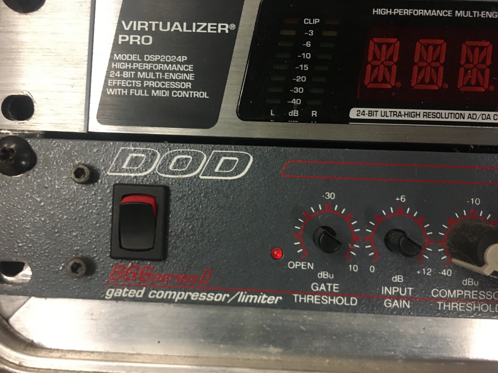 DOD 866 Series II, 2 Channel Gated Compressor Limiter, Rack | eBay