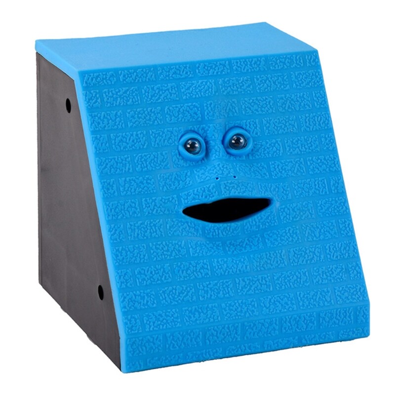 Money Saving Box ATM Toy Cash Coin Automatic Toy Safe Box Smiling Face ...