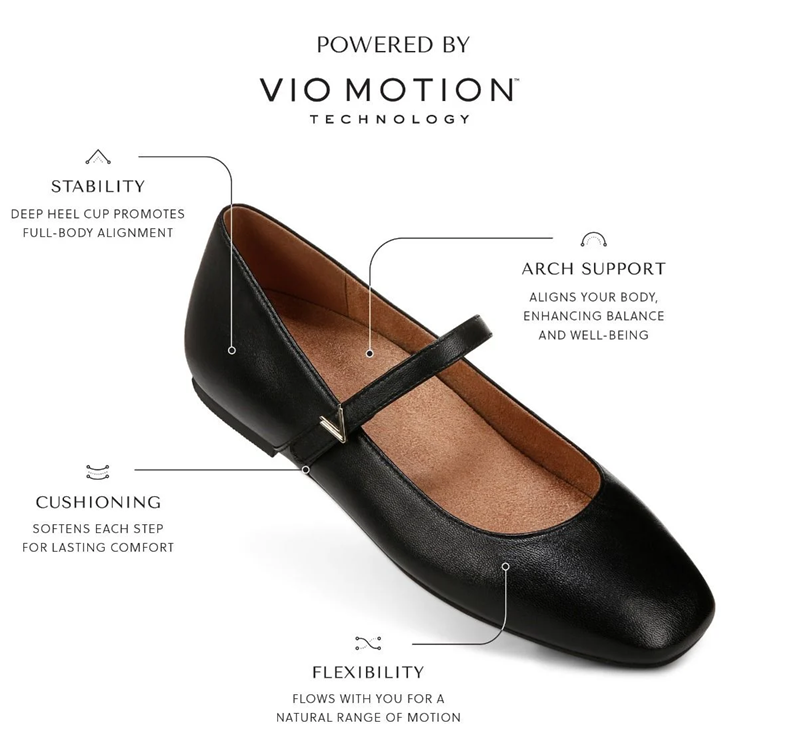 Vionic Alameda Tan Mary Jane Flat Slip-on Shoe Women's sizes 5-11/NEW ...