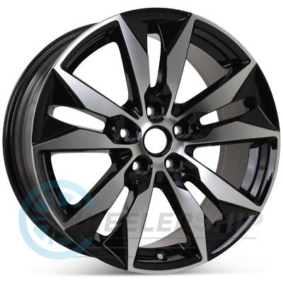 New 18" Wheel for Chevrolet Malibu 2016 2017 2018 Machined W/ Black Rim ...