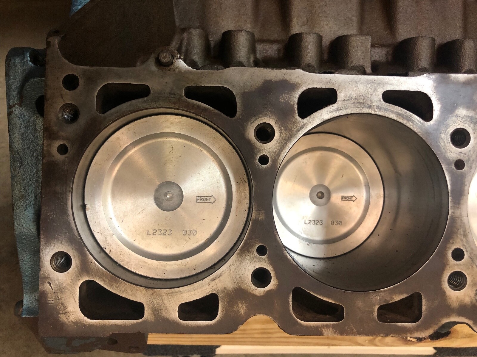 1970-1971 455 Oldsmobile Cutlass/442 Engine 396021 "F" W-30 (Bare/Short ...