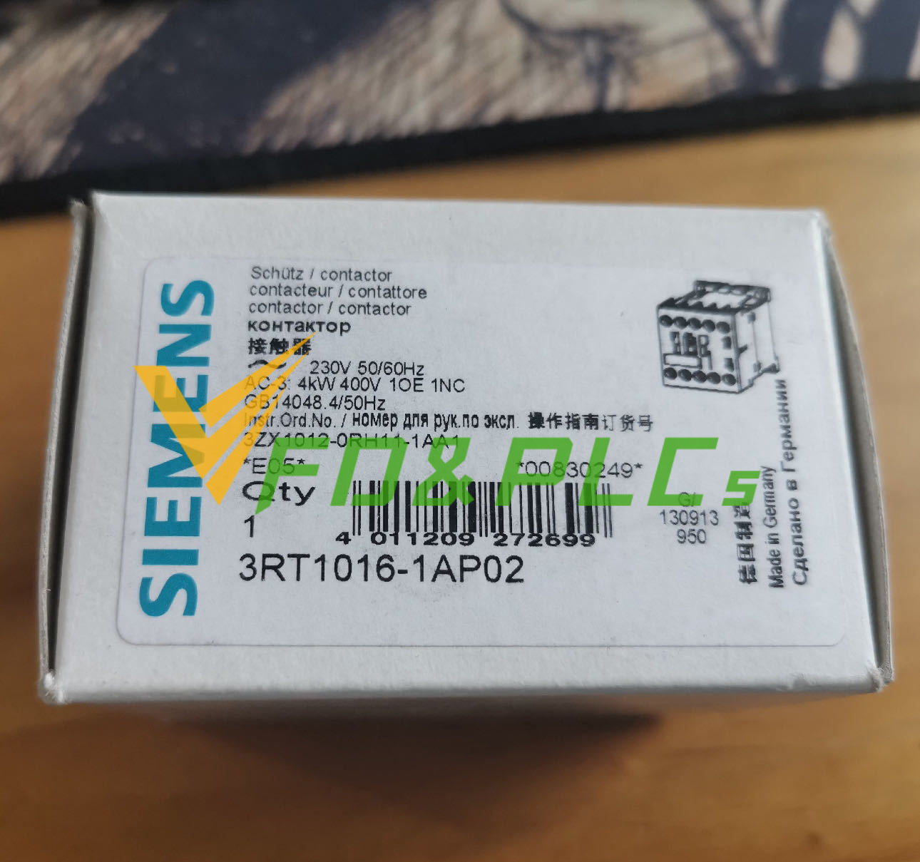 1PCS Brand New Siemens 3RT1016-1AP02 3RT10161AP02 Contactor Fast ...