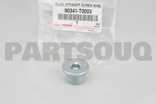 90341T0003 Genuine Toyota PLUG, FRONT DIFFERENTIAL DRAIN 90341-T0003 | eBay