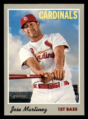 2019 Topps Heritage #40 Jose Martinez St. Louis Cardinals | eBay
