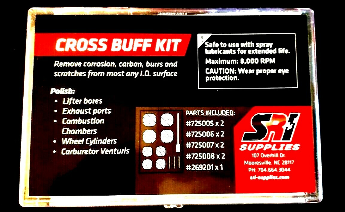 SRI Cross Buff Kit - 3M-Standard Abrasive cross buffs - 260013 | eBay