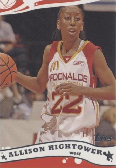 2006 Topps McDonald's High School All American - Allison Hightower #G16 ...