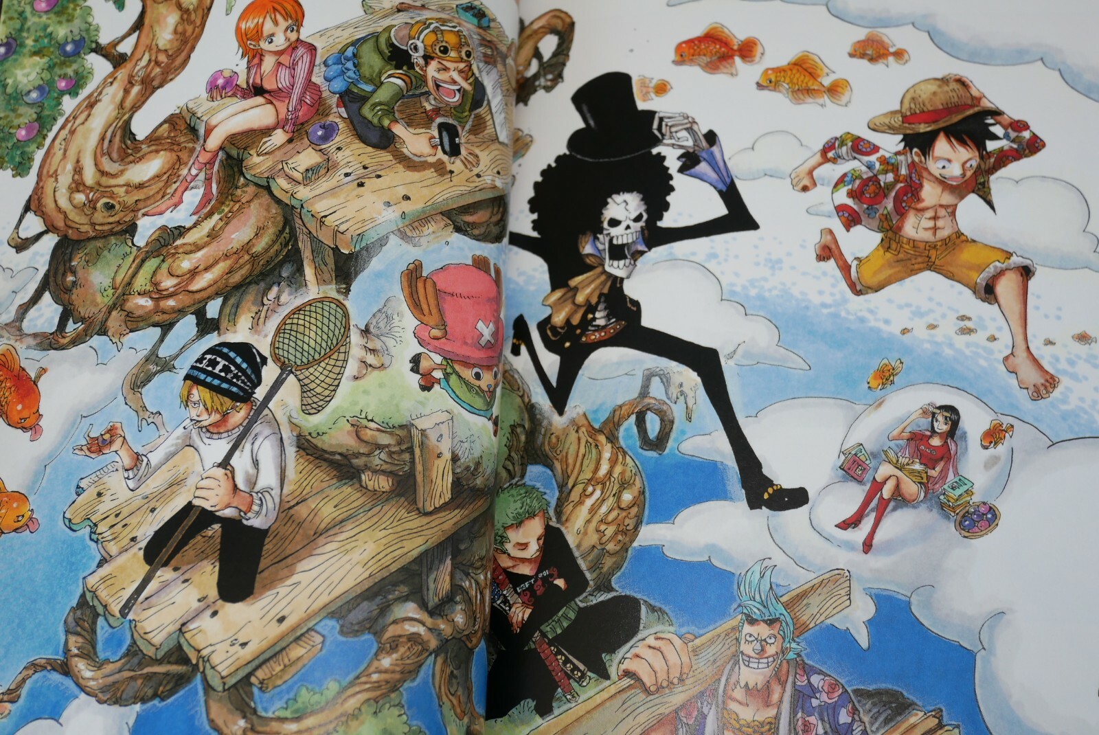 JAPAN One Piece Art book Eiichiro Oda Color Walk #5 Shark | eBay