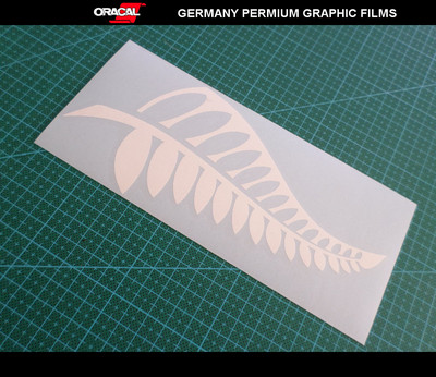 Silver Fern Tree New Zealand Symbol Vinyl Decal Car Sticker #02 | eBay