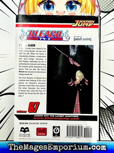 Bleach Vol 67 Used English Manga Graphic Novel Comic Book 9781421585062 ...