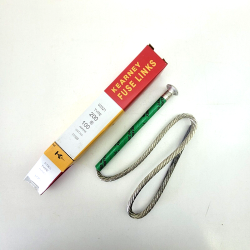 New 100 Amp Kearney Type 200 Fuse Links Lot of 1 Eaton's Power Systems ...