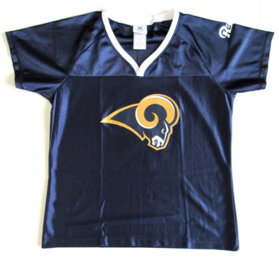 NFL Team Apparel St Louis Rams Spirit Jersey Sam Bradford #8 Women's ...