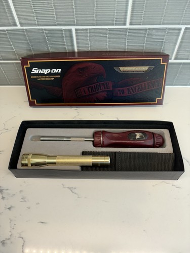 Snap On Tools Gold Metal Limited Edition Ratchething Screwdriver With ...