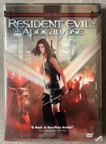 Resident Evil Apocalypse 2004 Movie DVD New Milla Jovovich | eBay