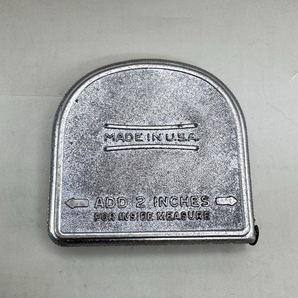 Vintage Stanley 1960’s Tape Measure 6 ft. Welding Supply Co.Advertising ...