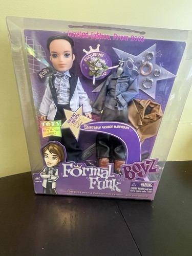 BRATZ BOYZ KOBY Doll Formal Funk Prom 2003 NIB Limited Edition NRFB ...